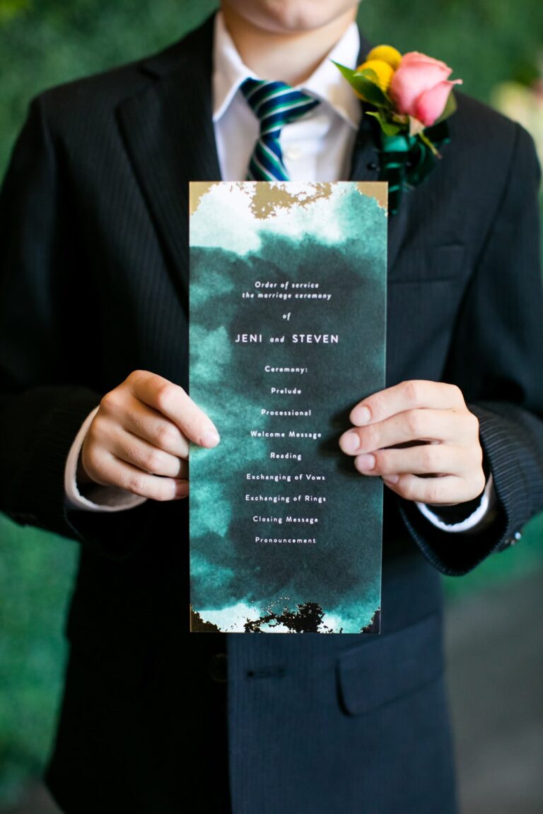 Handy Wedding Order Of Service Template Ideas & Designs