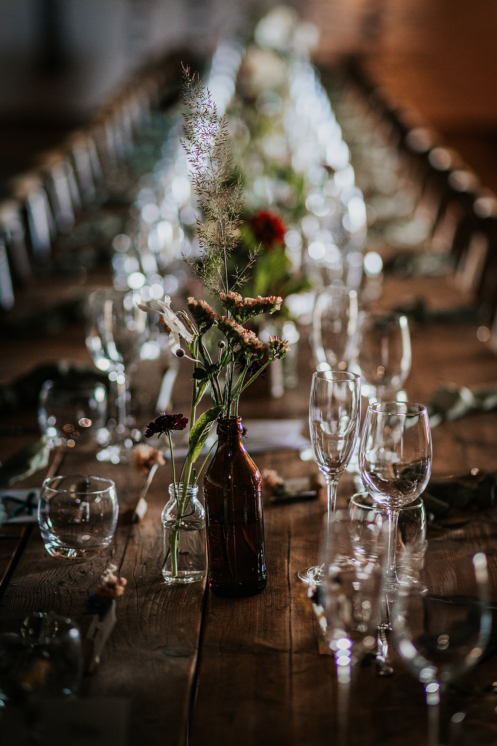 DIY Autumnal Boho & Sustainable Chidham Barn Wedding
